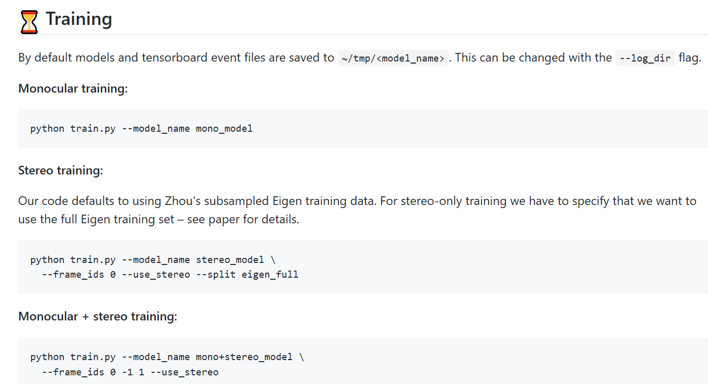 双目测距系列（六）monodepth2的三种训练方式_monodepth2如何训练-CSDN博客