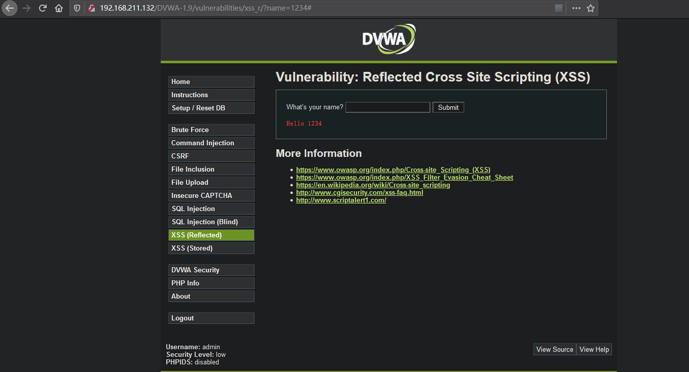 XSS详解（概念+靶场演示）反射型与存储型的比较与详细操作_反射型xss-CSDN博客