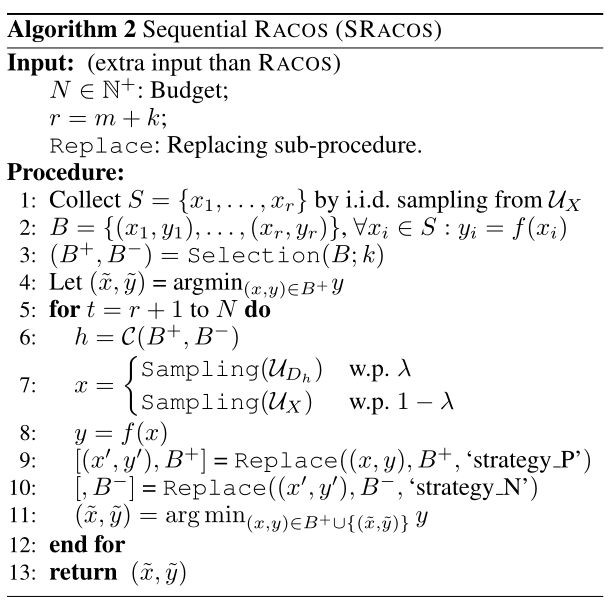 Sequential Classification-Based Optimization for Direct Policy Search_南京大学 racos算法-CSDN博客