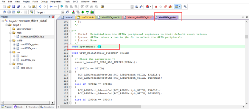 Pretues和Keil使用stm32F103C6芯片实现跑马灯-CSDN博客