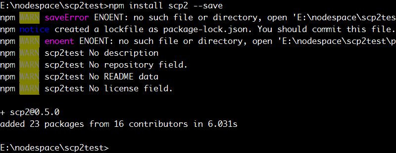 nodejs借助scp2依赖实现windows传输文件到linux_js scp2-CSDN博客