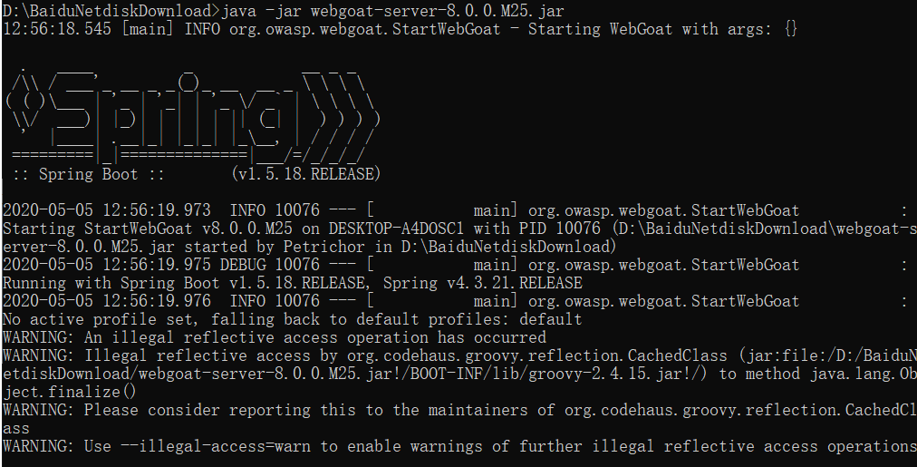 Webgoat 8.0安装和部署_webgoat8 部署-CSDN博客