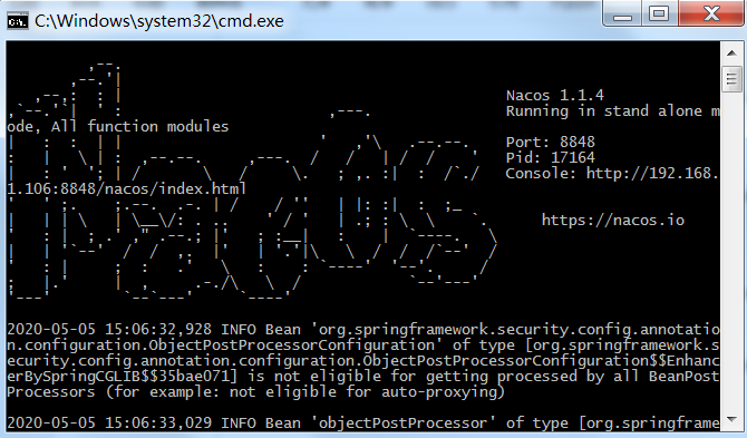 一. Nacos Windows 单机版下载与运行_nacos windows 启动单个-CSDN博客