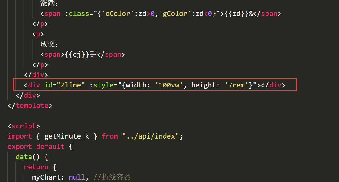 Vue使用echarts图表实现k线图（分K，日K，周K，月K）_vue k线图-CSDN博客