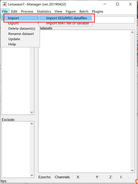 letswave7中文教程1：软件安装与脑电数据导入_letswave怎么导入mat数据-CSDN博客