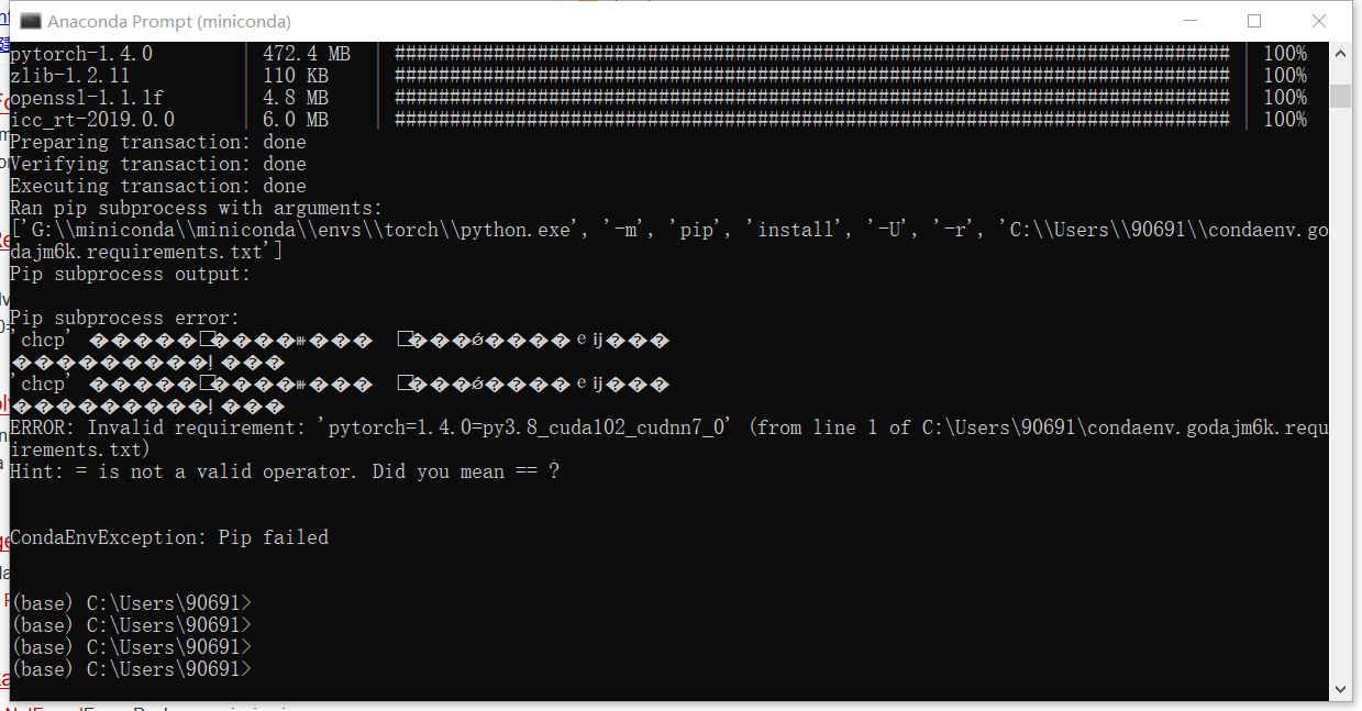 安装conda虚拟环境错误集合_attributeerror: module 'colorama' has no attribute-CSDN博客