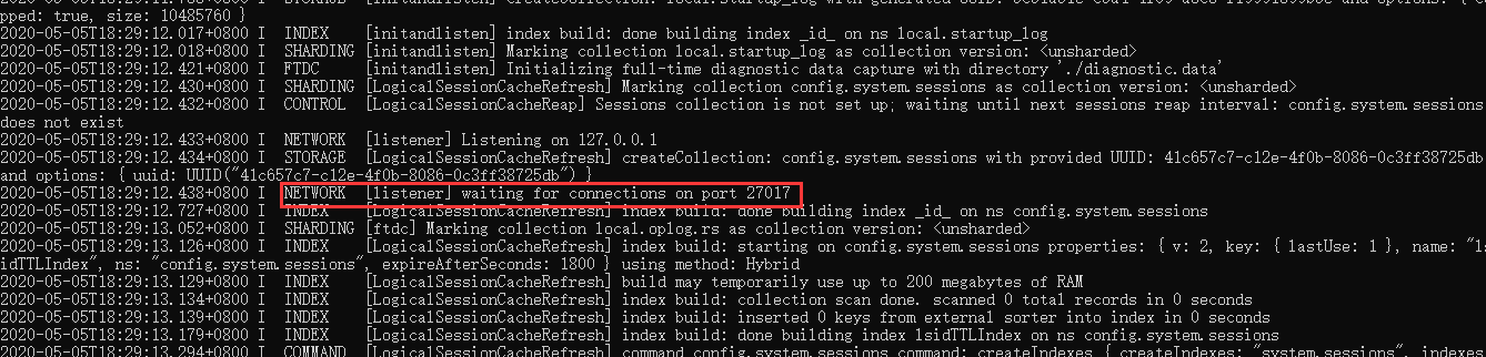 pymongo.errors.ServerSelectionTimeoutError: localhost:27017: [WinError 10061] 由于目标计算机积极拒绝，无法连接 ...
