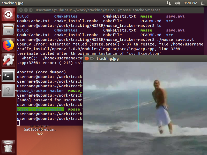 目标跟踪之MOSSE算法(C++版本配置及原理简介)_mosse跟踪算法-CSDN博客