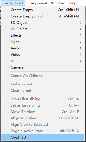 Unity 根据文本生成3D物体（3D文本）_unity 中文字3d模型-CSDN博客