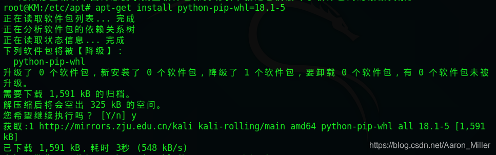 Kali 2020安装pip并更新源(走过的那些坑)kali Pip升级 Csdn博客