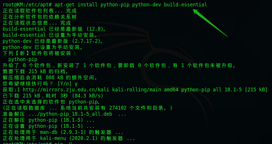 Kali 2020安装pip并更新源（走过的那些坑）kali Pip升级 Csdn博客 