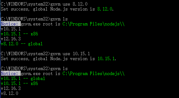 gnvm安装+使用gnvm安装node——gnvm：一个好用的node版本管理器_如何为 graalvm 提供的 nodejs 工具-CSDN博客