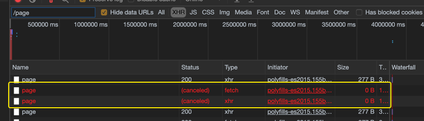 解决：页面刷新时 ajax/fetch请求状态变为canceled_fetcheventsource如何关闭连接-CSDN博客