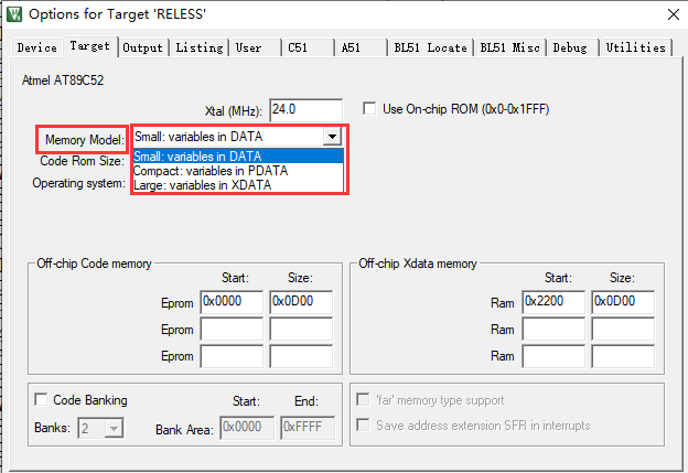 Keil C51 存储模式_keil 51 memory-CSDN博客