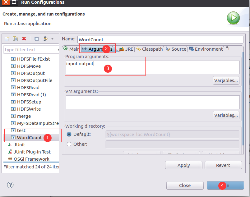 大数据之Hadoop学习（十一） 在ubuntu的eclipse安装MapReduce，以及运行WordCount程序并打包成.Jar文件在终端执行（超级详细）_安装运行mapreduce ...
