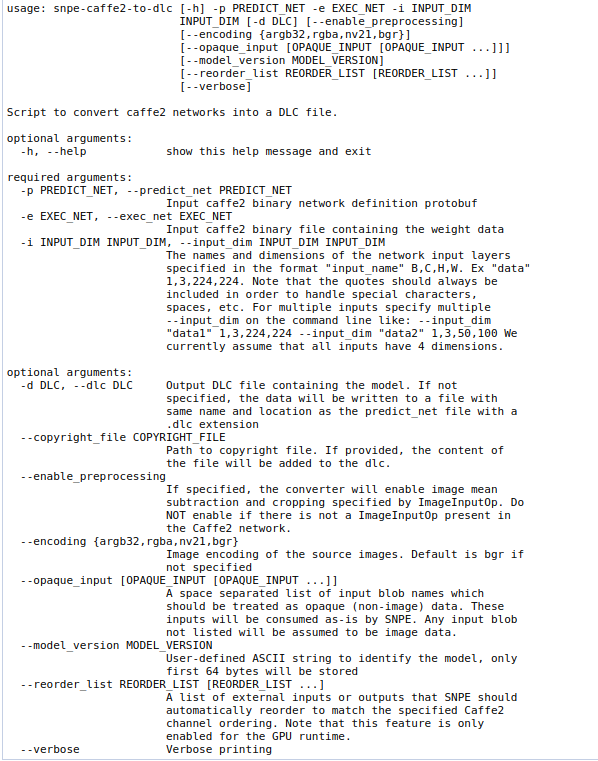 SNPE SDK工具介绍_snpe-net-run-CSDN博客
