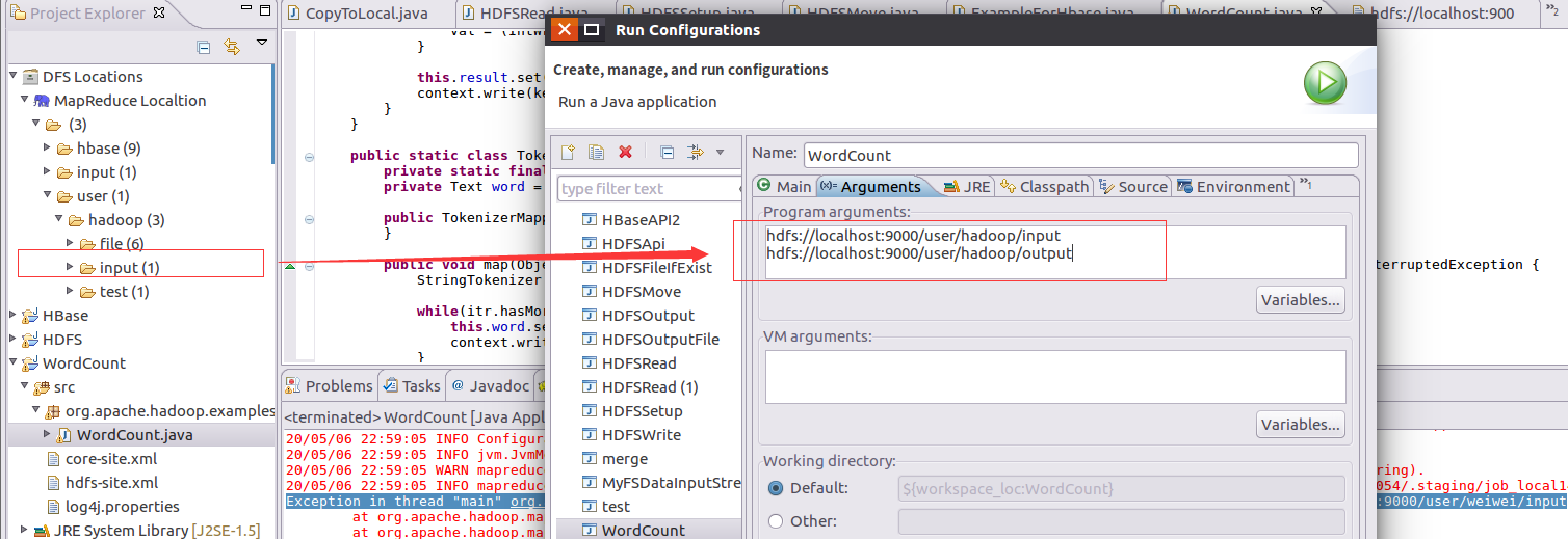虚拟机中ubuntu运行MapReduce WordCount程序遇到问题的解决办法_虚拟机运行wordcount报错info-CSDN博客