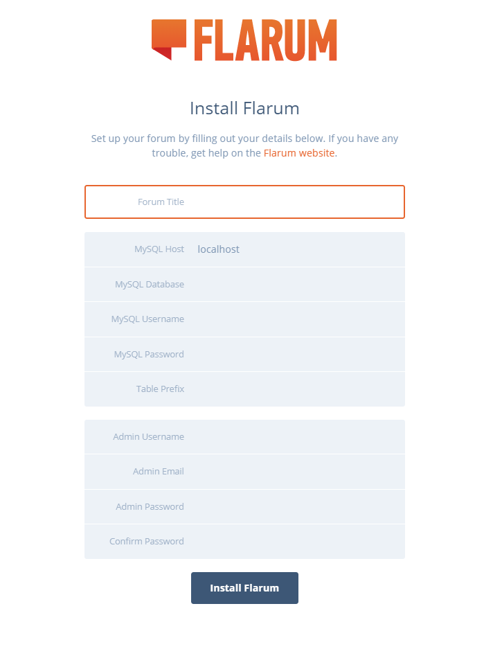 初遇Flarum_搭建安装的遇坑填坑过程_flarum-ext-auth-ldap-CSDN博客