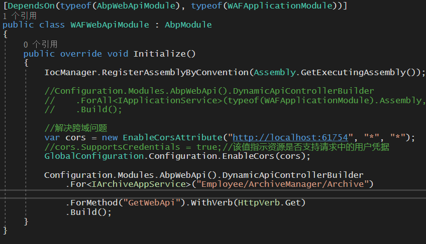 Abp Webapi 跨域问题 Abp 跨域 Csdn博客