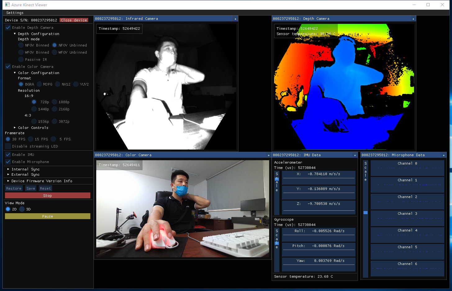 【姿态检测】win10+Azure Kinect Dk 人体姿态跟踪使用教程_azure kinect dk 获取人体跟踪结果-CSDN博客
