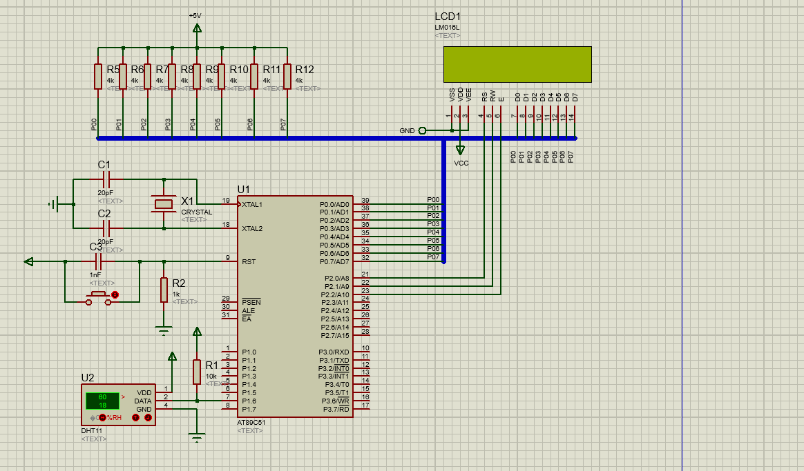 C51单片机温湿度传感器DTH11使用-CSDN博客