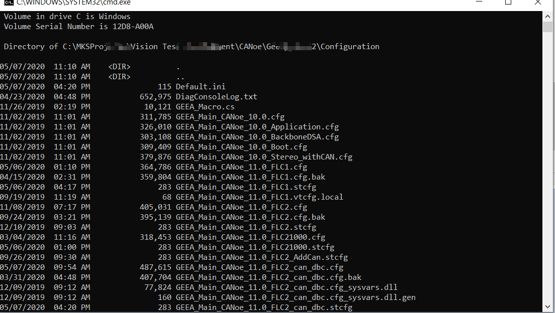 CAPL脚本下调用cmd和其它应用程序_qq_34414530的博客-CSDN博客_capl脚本如何运行canape