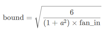 nn.init 中实现的初始化函数 uniform, normal, const, Xavier, He initialization_nn.uniform-CSDN博客