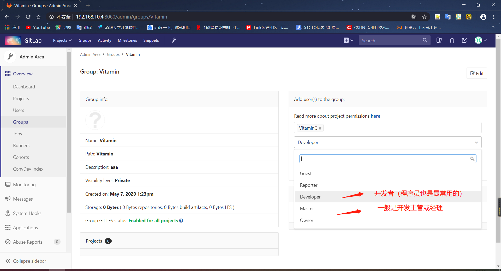 持续集成之Gitlab部署与应用_gitlab 8060-CSDN博客