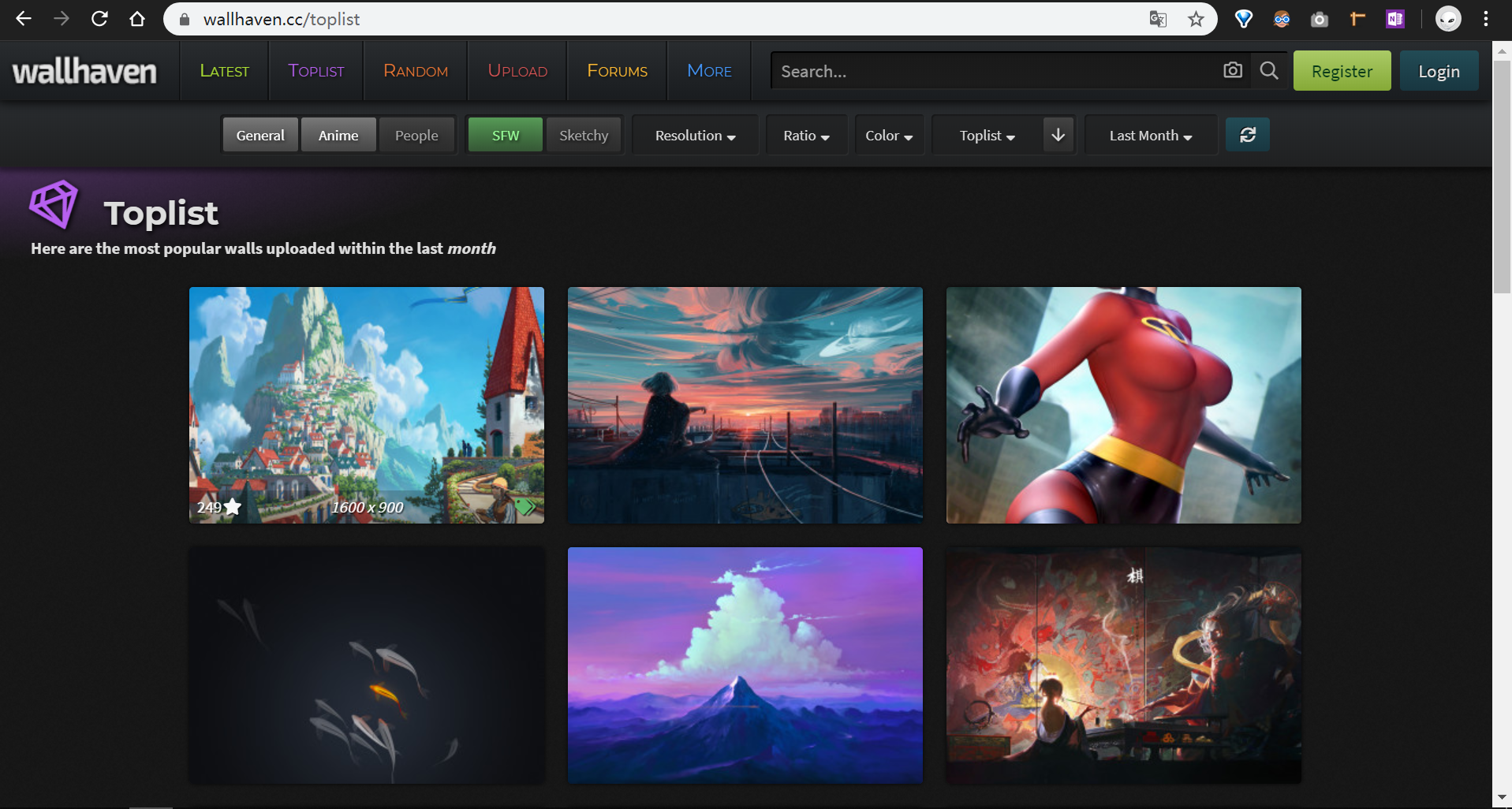 爬虫实战-爬取wallhaven图片（小白入门）_wallhaven怎么爬-CSDN博客