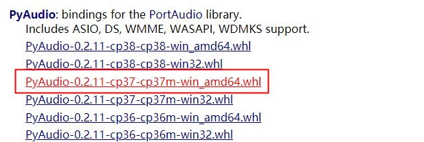 python3 安装pyaudio_pyaudio-0.2.11-cp310下载-CSDN博客