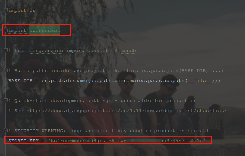django报错之SECRET_KEY . The SECRET_KEY setting must not be empty._secret must not be empty-CSDN博客