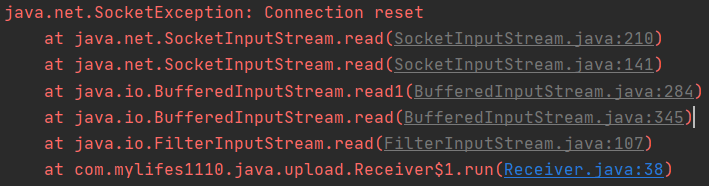报错:socket Socketexception Connection Reset Csdn博客