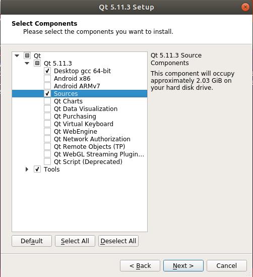 Ubuntu18.04下安装Qt5.11.3_qt5.11.3 下载地址-CSDN博客