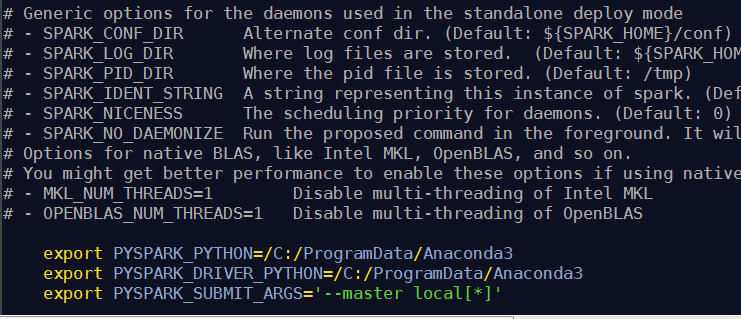 Anaconda中配置Pyspark的Spark开发环境--详解！_anaconda不可以开发pyspark程序吗-CSDN博客