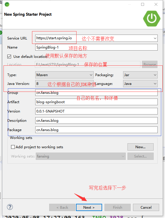 SpringBoot学习（一） 使用STS 4搭建一个新的SpringBoot项目_sts4怎么可式化编程-CSDN博客