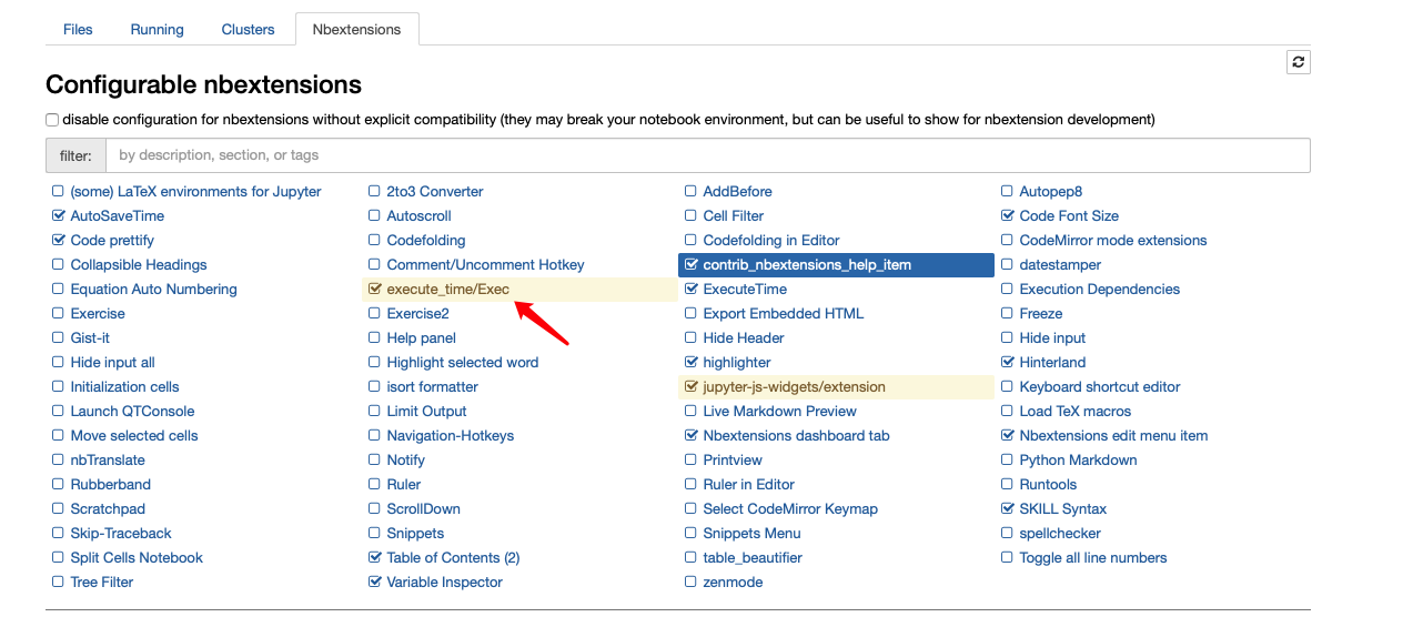 jupyter notebook运行计时插件ExecutionTime_jupyter elapse time-CSDN博客