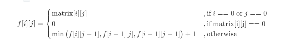 最大正方形动态规划 Csdn博客
