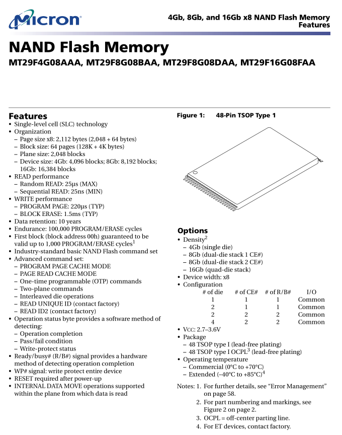 Raw NAND FLASH原理及ONFI接口标准_onfi volume lun-CSDN博客