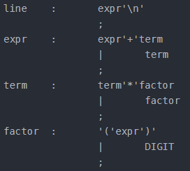 lex与yacc程序学习（3）——yacc源程序的结构&yacc编译器的实践_yacc程序编写-CSDN博客