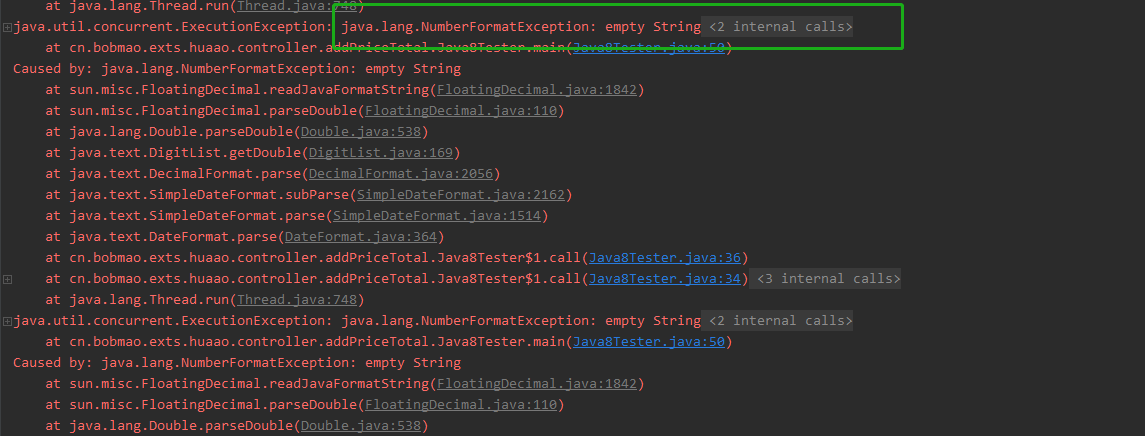 SimpleDateFormat引发的multiple points 异常以及问题解决-CSDN博客