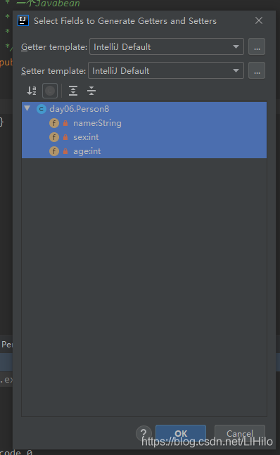 Java学习日记2——javabean及idea自动生成set和getjava Bean 生成set Get 在线 Csdn博客