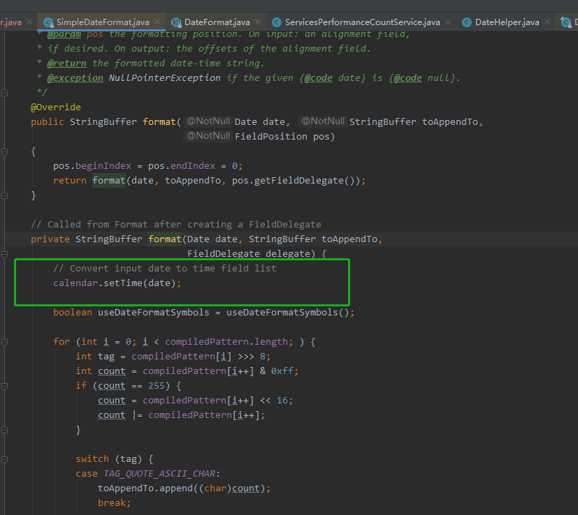 SimpleDateFormat引发的multiple points 异常以及问题解决-CSDN博客