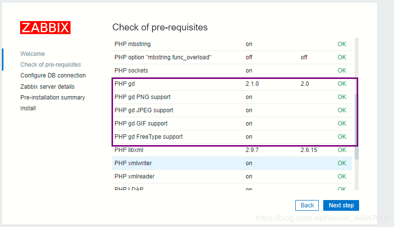 安装zabbix出现PHP无gd扩展库解决方法_php gd 扩展不支持(php配置参数--with-gd).-CSDN博客