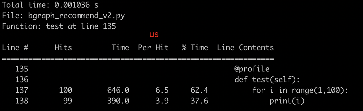 【python性能测试】line_profiler每行代码的耗时统计/空间占用/整体性能分析_profiler 窗口加载数据 用代码分析耗时-CSDN博客