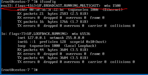解决centos-7ifconfig没有IP地址_centos7 ifconfig没有ip地址-CSDN博客