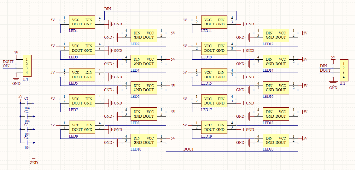 stm32【RGB_LED_WS2812灯珠】_ws2812可以并联吗-CSDN博客