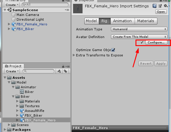 Unity Mecanim动画系统 之 模型动画的复用（动画重定向）功能的简单实现_unity动画重定向-CSDN博客