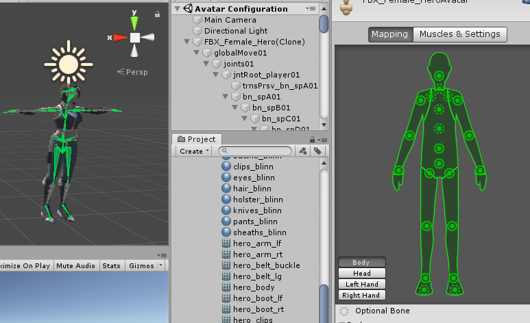 Unity Mecanim动画系统 之 模型动画的复用（动画重定向）功能的简单实现_unity动画重定向-CSDN博客